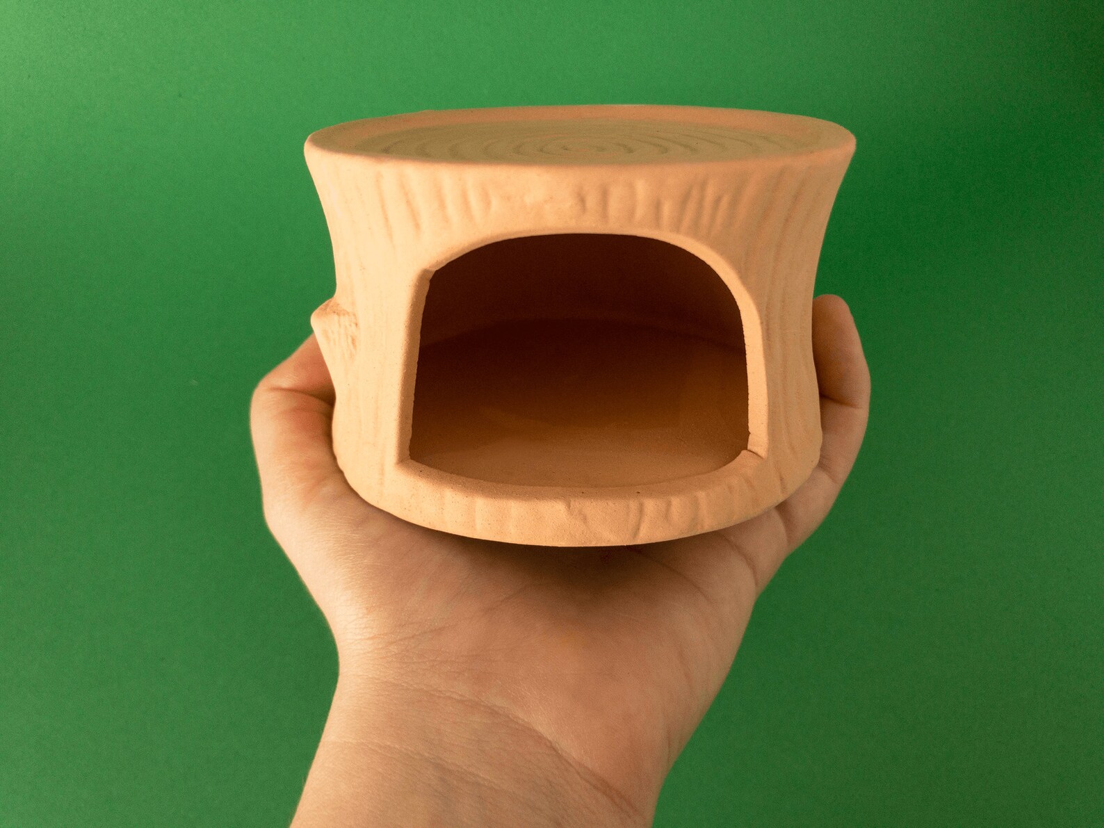 Clay Hamster House | Small Reptile Terracota House - Etsy