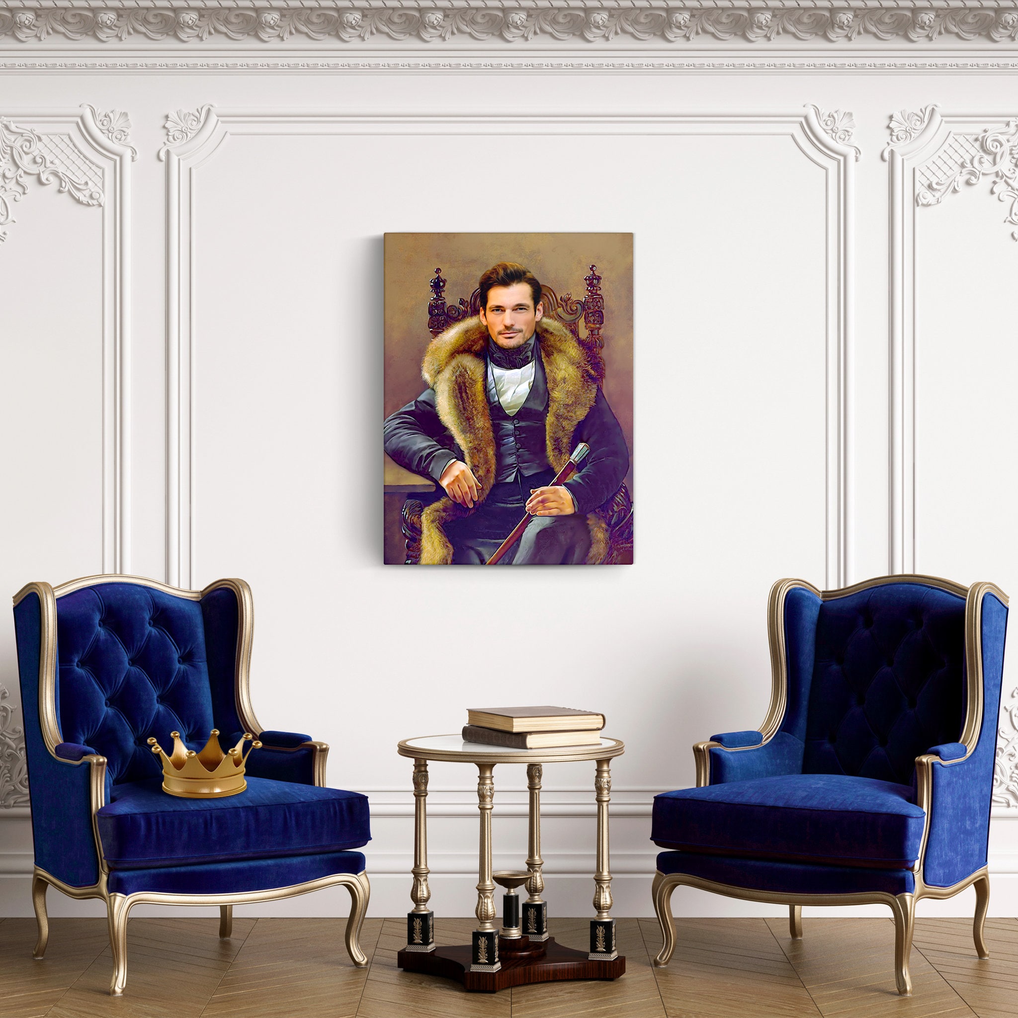 The Lord Portrait Custom Royal Portrait Portrait on Canvas Victorian ...
