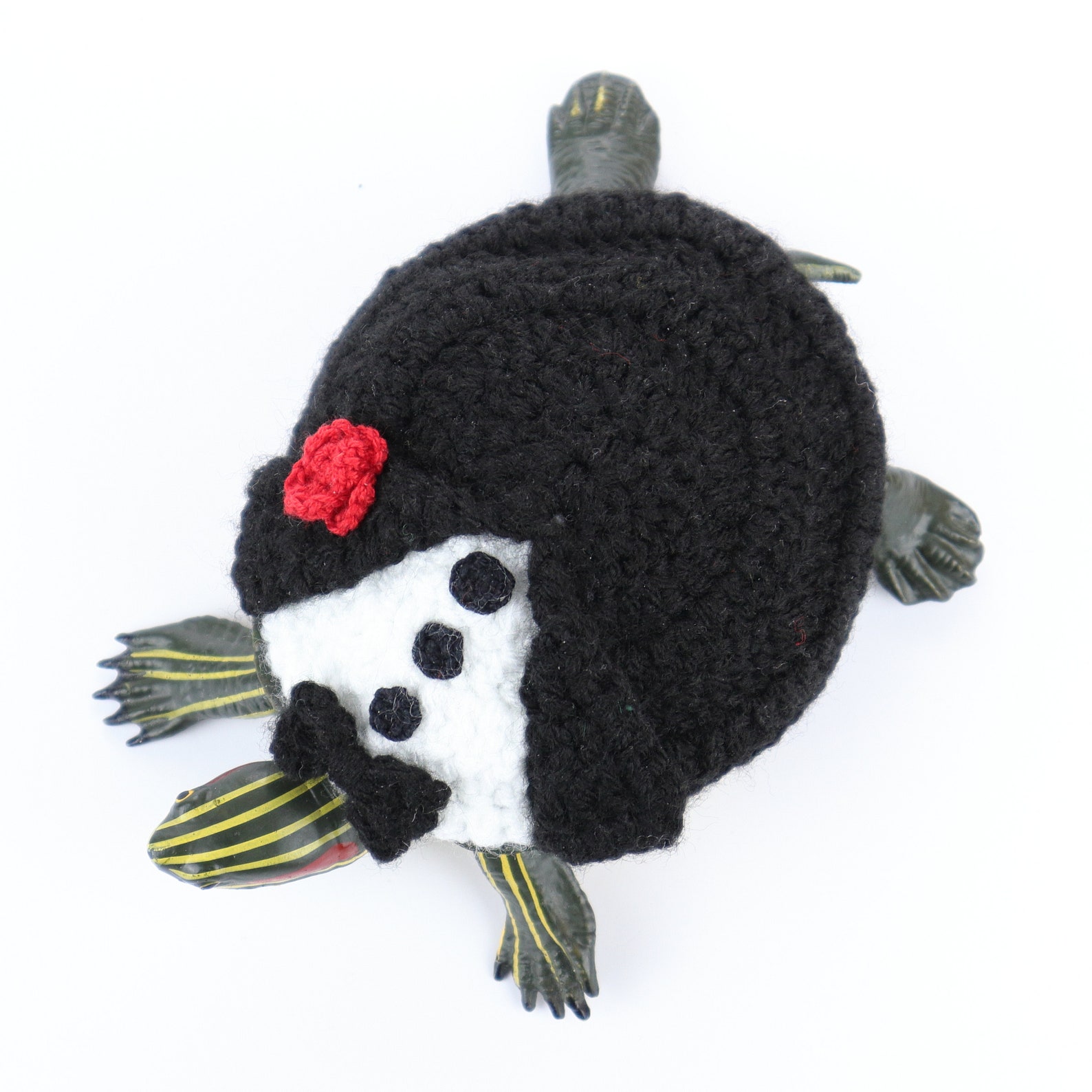 Crochet Tortoise Tuxedo: Handmade Reptile Costume With Rose - Etsy