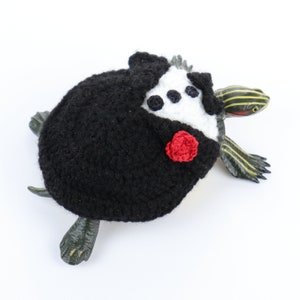 Crochet Tortoise Tuxedo: Handmade Reptile Costume With Rose - Etsy
