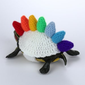 Tortoise Crochet Outfit Rainbow Dinosaur Tortoise Shell Costume on Sale ...