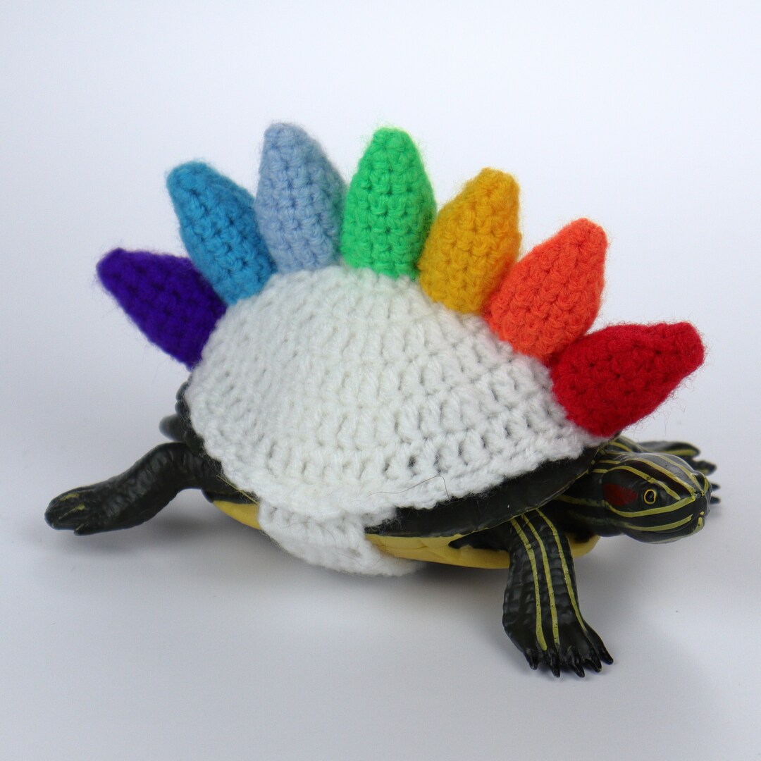 Tortoise Crochet Outfit Rainbow Dinosaur Tortoise Shell Costume on Sale ...