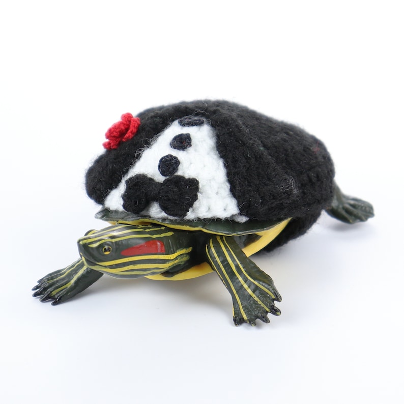 Crochet Tortoise Tuxedo: Handmade Reptile Costume With Rose - Etsy