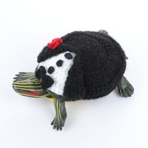Crochet Tortoise Tuxedo: Handmade Reptile Costume With Rose - Etsy