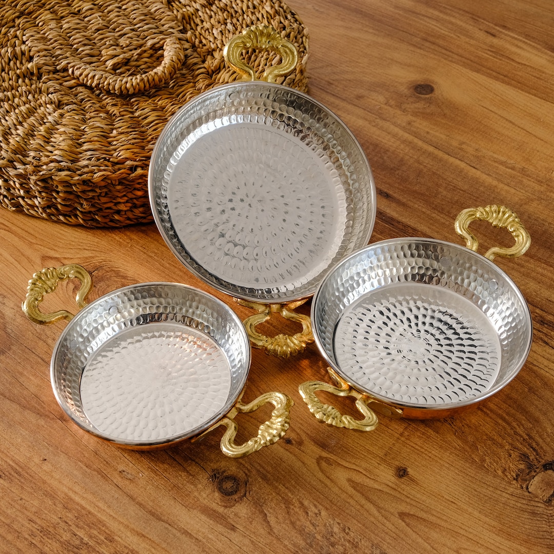 Handmade Tin Lined Copper Egg Pans, Unique Cooking Pans Andpots ...