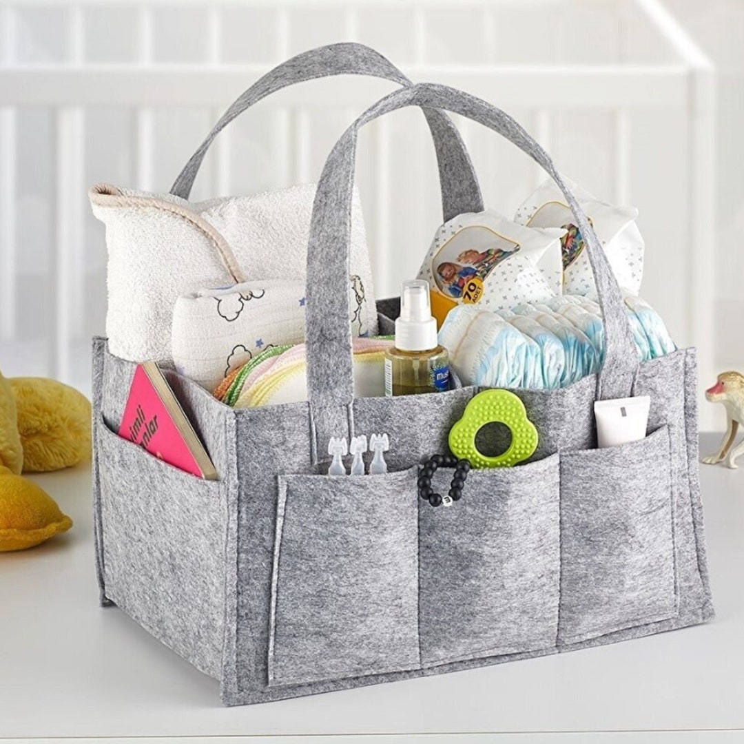 Foldable Diaper Caddy Organizer, Baby Diaper Caddy, Nursery Storage ...