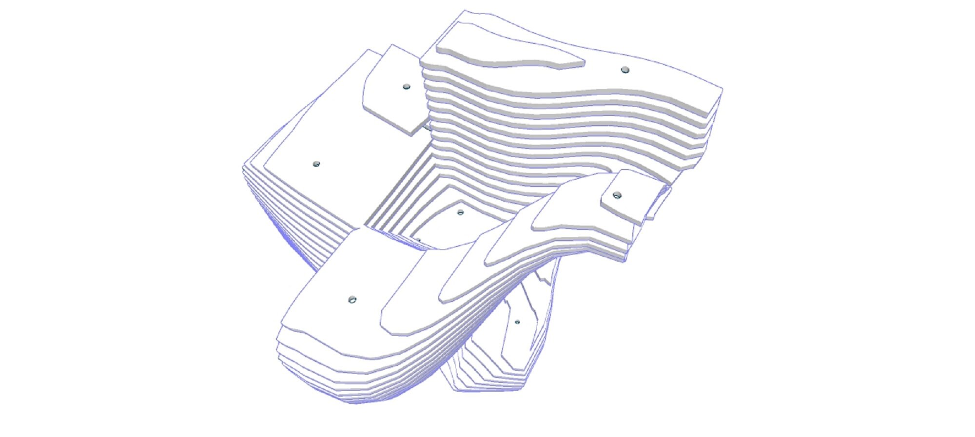 Chandelier Parametric Red Rock Design, LED Light, Entrance Hall and ...