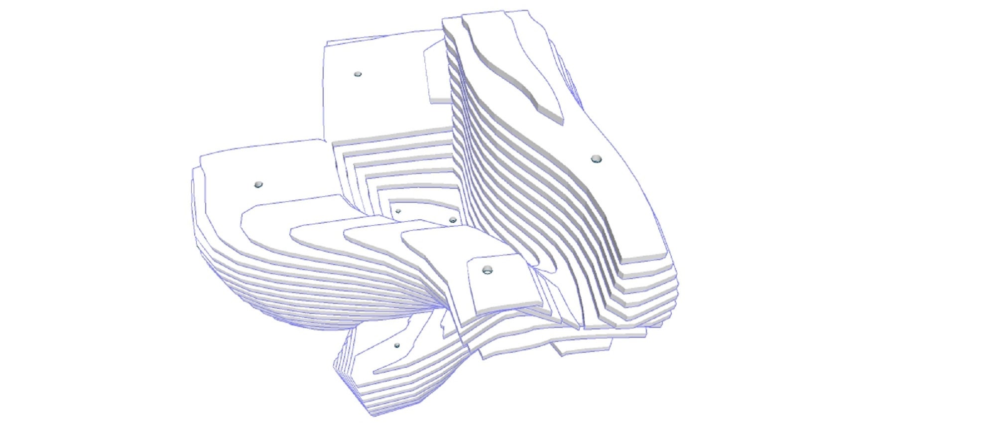 Chandelier Parametric Red Rock Design, LED Light, Entrance Hall and ...