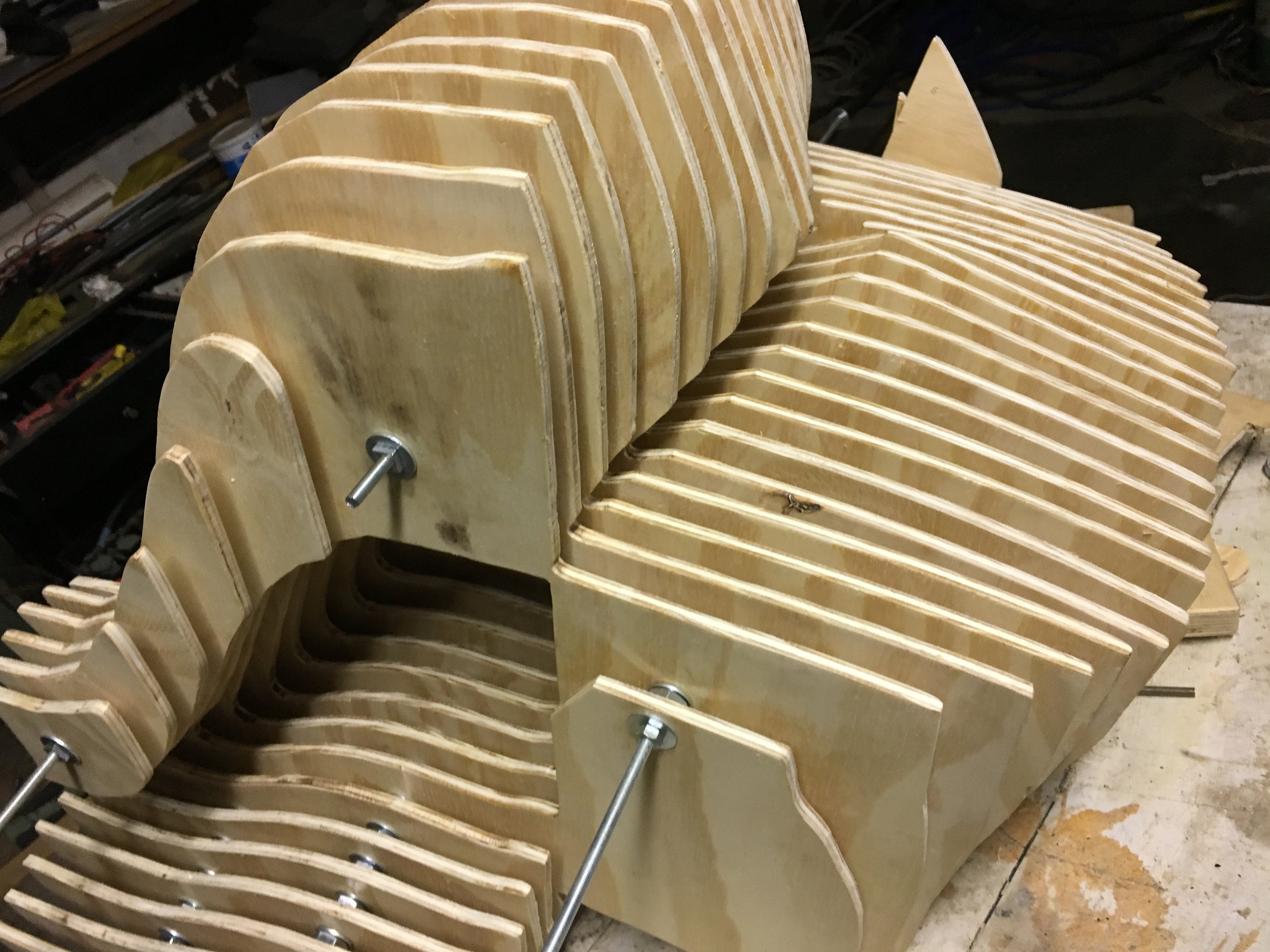 Chandelier Parametric Red Rock Design, LED Light, Entrance Hall and ...