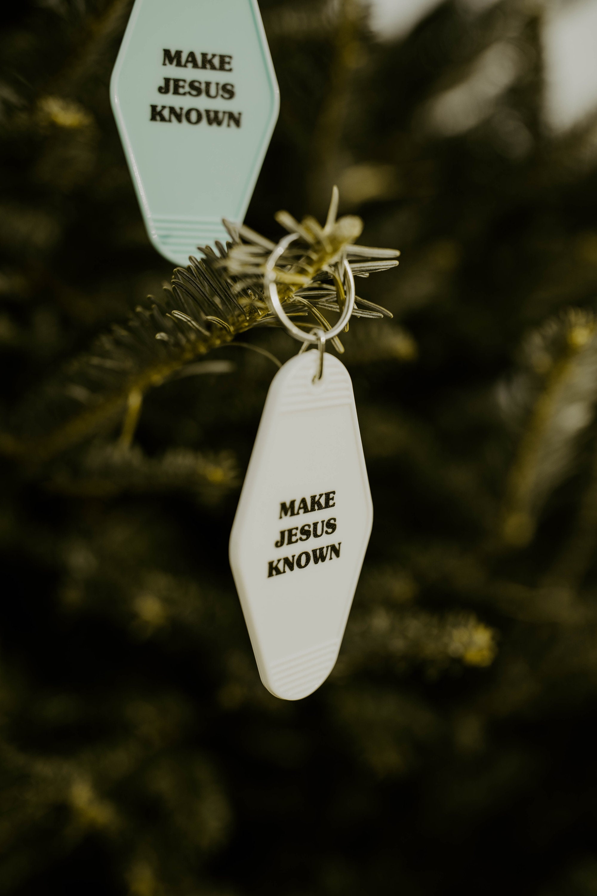 Make Jesus Known Plastic Keychains - Etsy