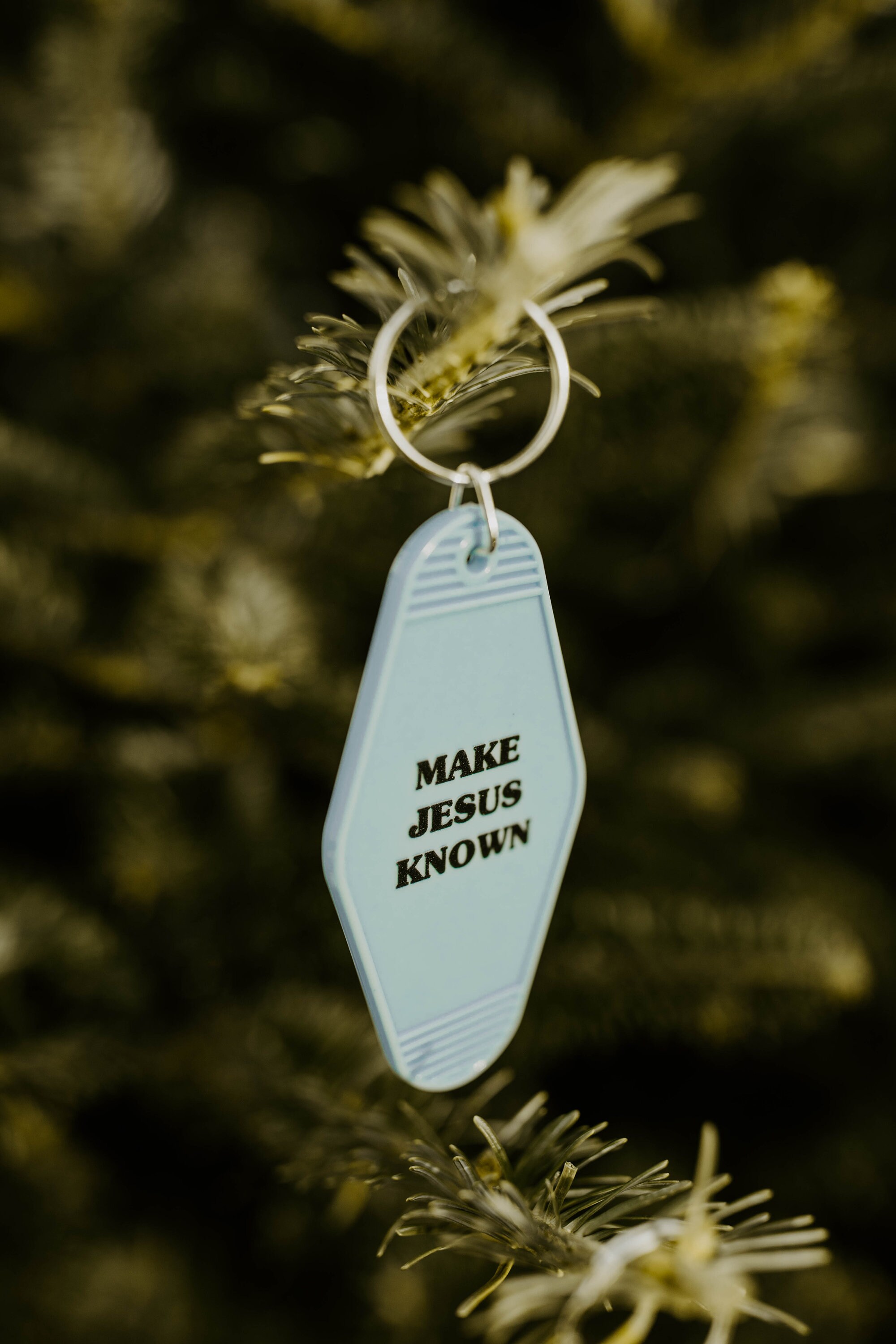 Make Jesus Known Plastic Keychains - Etsy