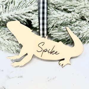 Bearded Dragon Ornament, Bearded Dragon Christmas, Bearded Dragon ...