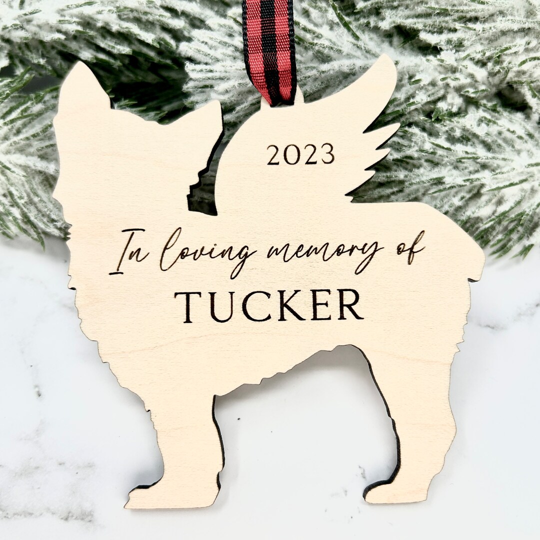 Yorkie Memorial Ornament, Yorkie Memorial Gift, Yorkie Angel, Yorkshire ...