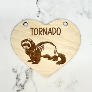 Ferret Cage Sign, Ferret Cage Accessories, Ferret Decor, Ferret Gifts ...