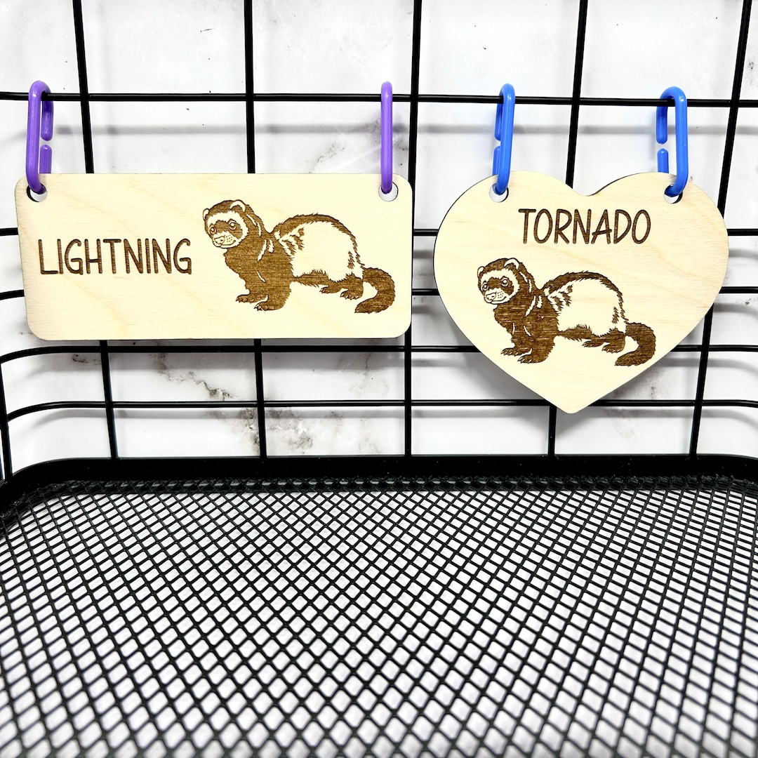 Ferret Cage Sign Ferret Cage Accessories Ferret Decor - Etsy