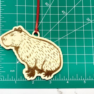 Capybara Ornament, Capybara Christmas, Capybara Decor, Capybara Gift ...
