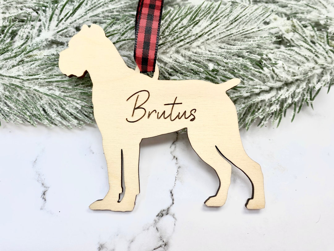 Cane Corso Ornament, Personalized Cane Corso, Cane Corso Christmas ...