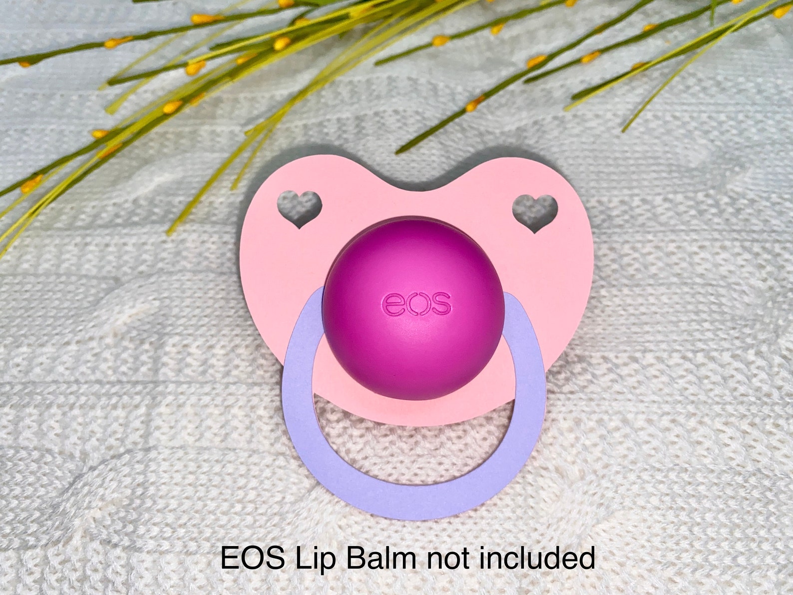 Baby Shower Pacifier Favor, Eos Lip Balm Favor, Baby Shower Lip Balm ...