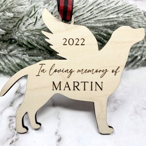 Labrador Memorial Ornament, Labrador Wings, Lab Memorial, Pet Loss Gift ...