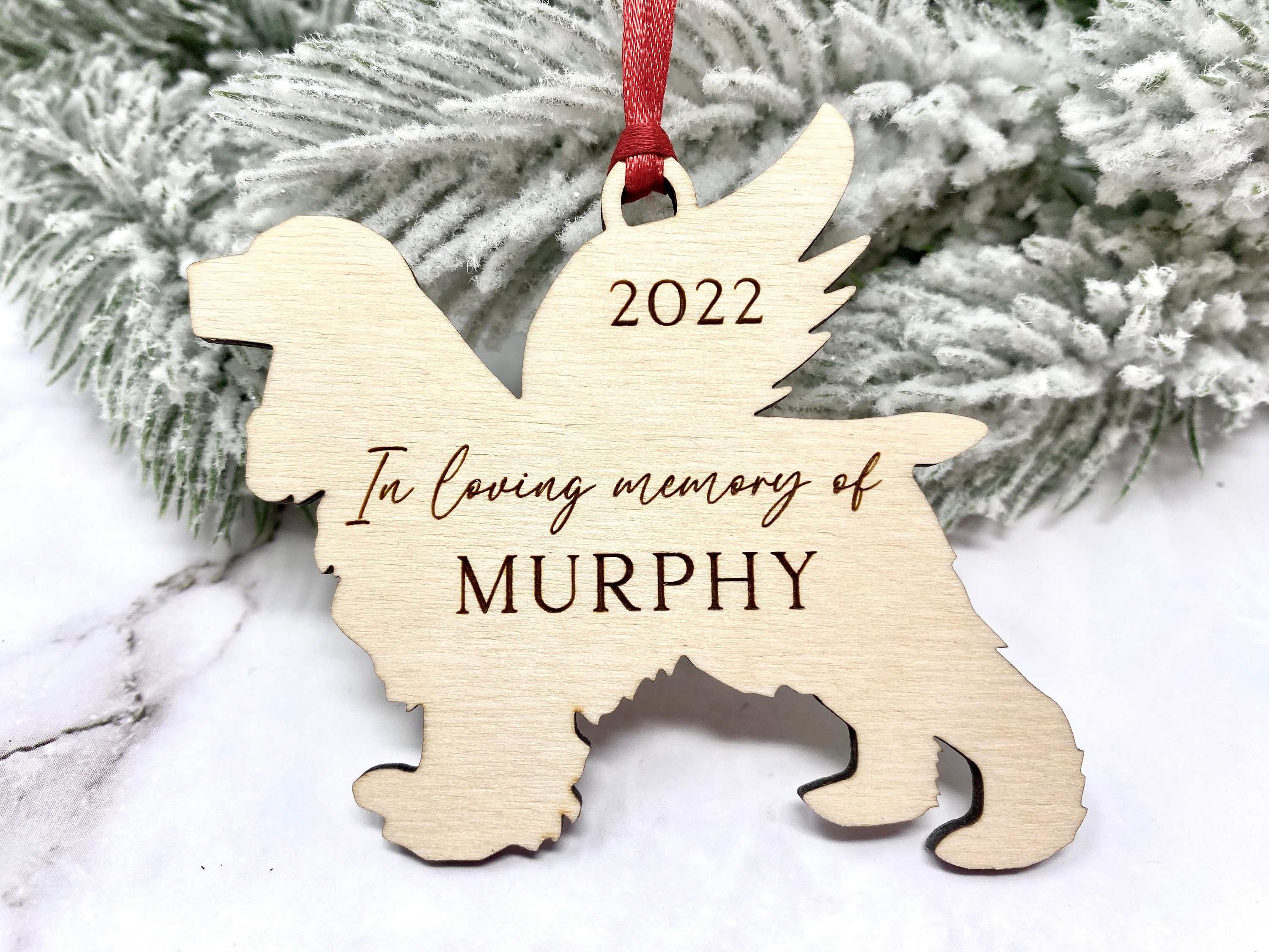 Cocker Spaniel Memorial Ornament Cocker Spaniel Gifts Cocker - Etsy