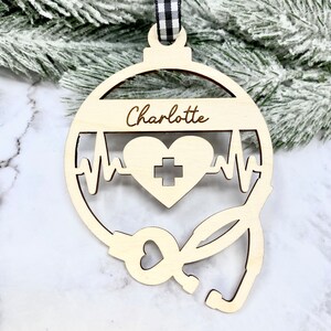 Nurse Ornament, Nurse Gifts Personalized, Doctor Ornament, Doctor ...