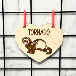 Ferret Cage Sign, Ferret Cage Accessories, Ferret Decor, Ferret Gifts ...