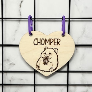 Hamster Cage Sign, Hamster Accessories, Hamster Decor, Hamster Gifts ...