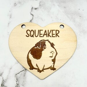 Guinea Pig Name Sign, Guinea Pig Name Tag, Guinea Pig Cage Sign, Guinea ...
