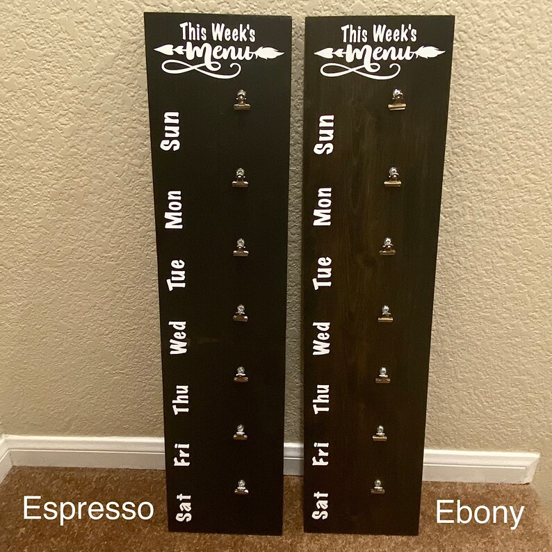 Menu Board Kitchen Decor Farmhouse Kitchen Decor Dinner | Etsy