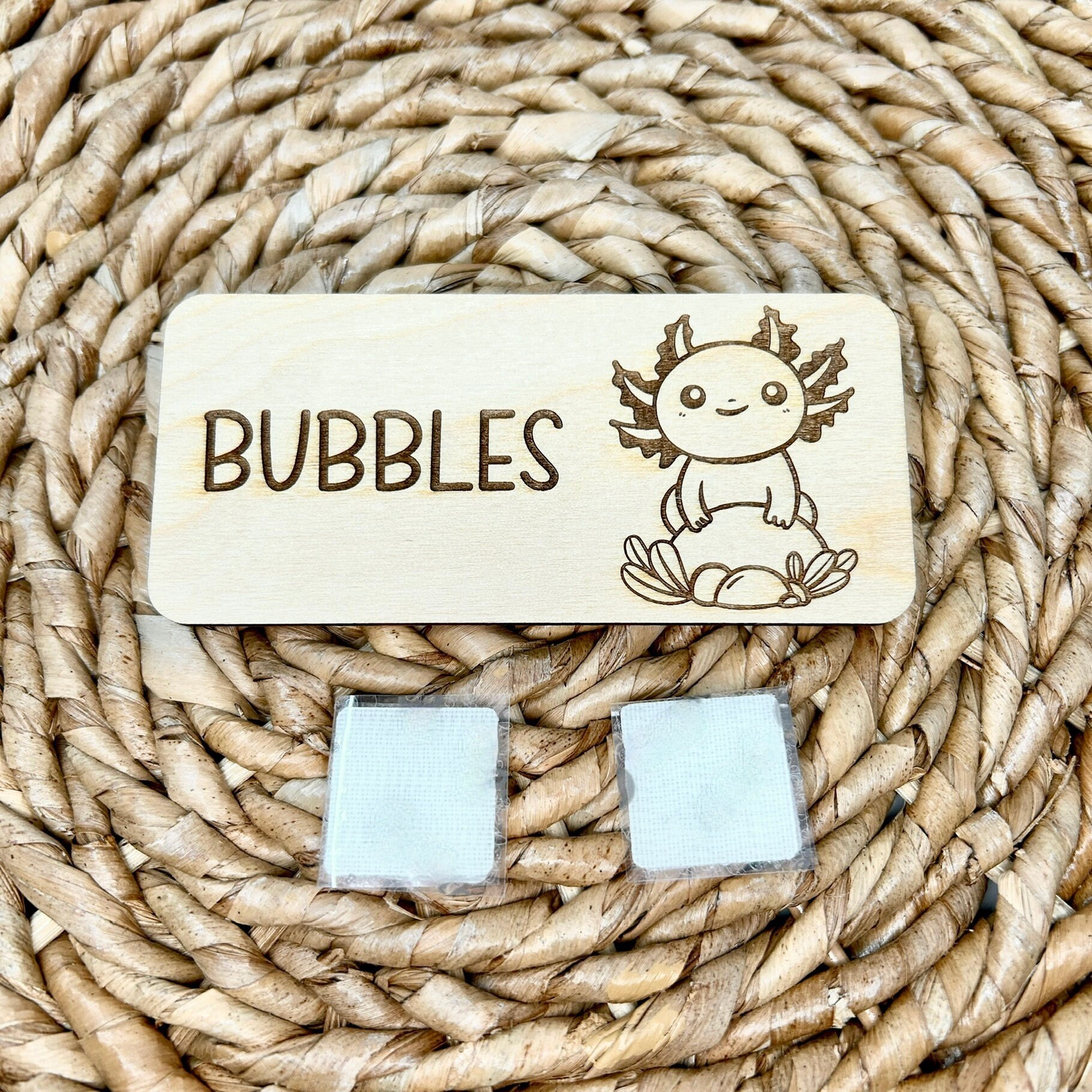 Axolotl Name Sign, Axolotl Tank Decor, Axolotl Tank Accessories ...