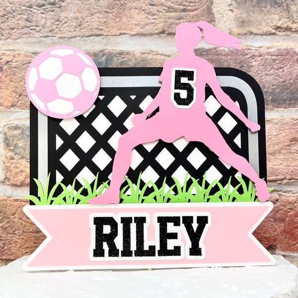 Soccer Cake Topper - Etsy