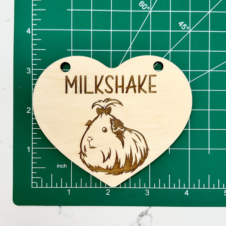 Guinea Pig Name Sign, Guinea Pig Name Tag, Guinea Pig Cage Sign, Guinea ...