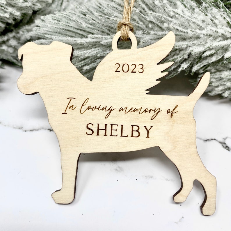 Jack Russell Memorial Ornament, Jack Russell Terrier Ornament, Jack ...