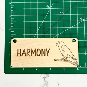 Parrotlet Name Sign, Parrotlet Name Tag, Parrotlet Cage Sign, Parrotlet ...