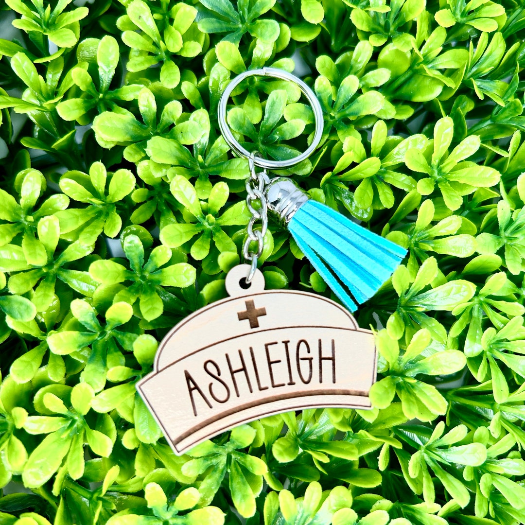 Nurse Keychain, Nurse Week Gifts, Nurse Cap, RN Nurse, Nurse ...