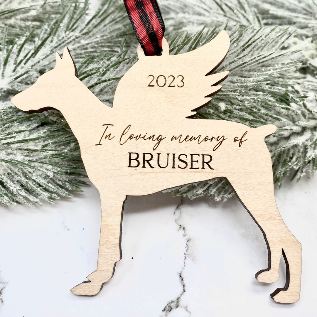 Doberman Memorial Ornament, Doberman Memorial Gifts, Doberman Angel ...