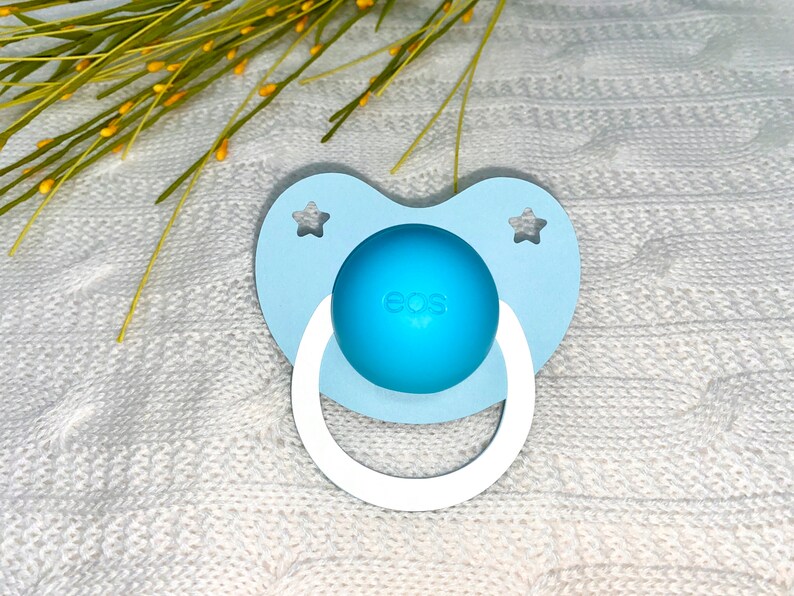 Baby Shower Pacifier Favor Eos Lip Balm Favor Baby Shower - Etsy