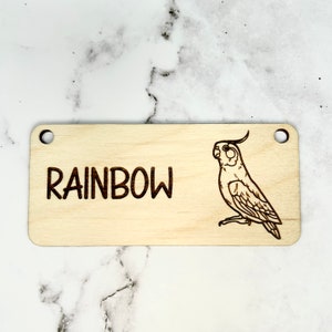 Cockatiel Cage Sign, Cockatiel Decor, Cockatiel Gifts, Cockatiel Lovers ...