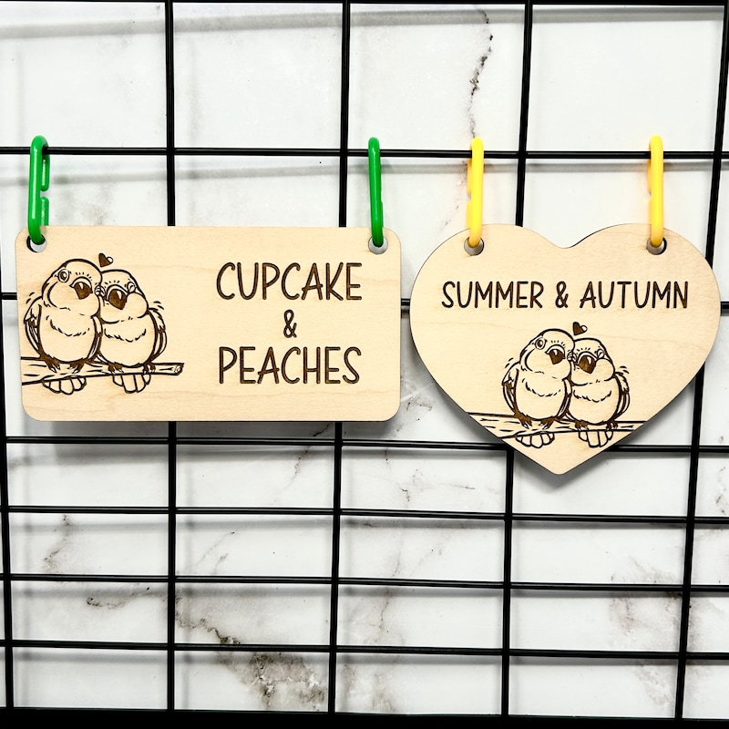 Bird Name Cage Sign - Etsy