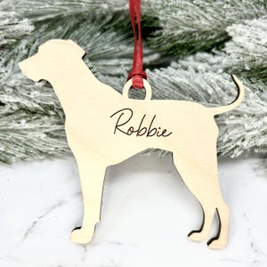 Rhodesian Ridgeback Ornament, Rhodesian Ridgeback, Rhodesian Ridgeback ...