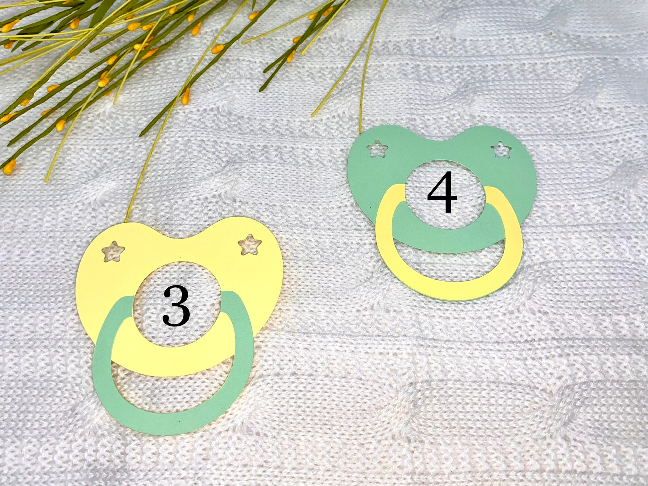 Baby Shower Pacifier Favor Eos Lip Balm Favor Baby Shower - Etsy