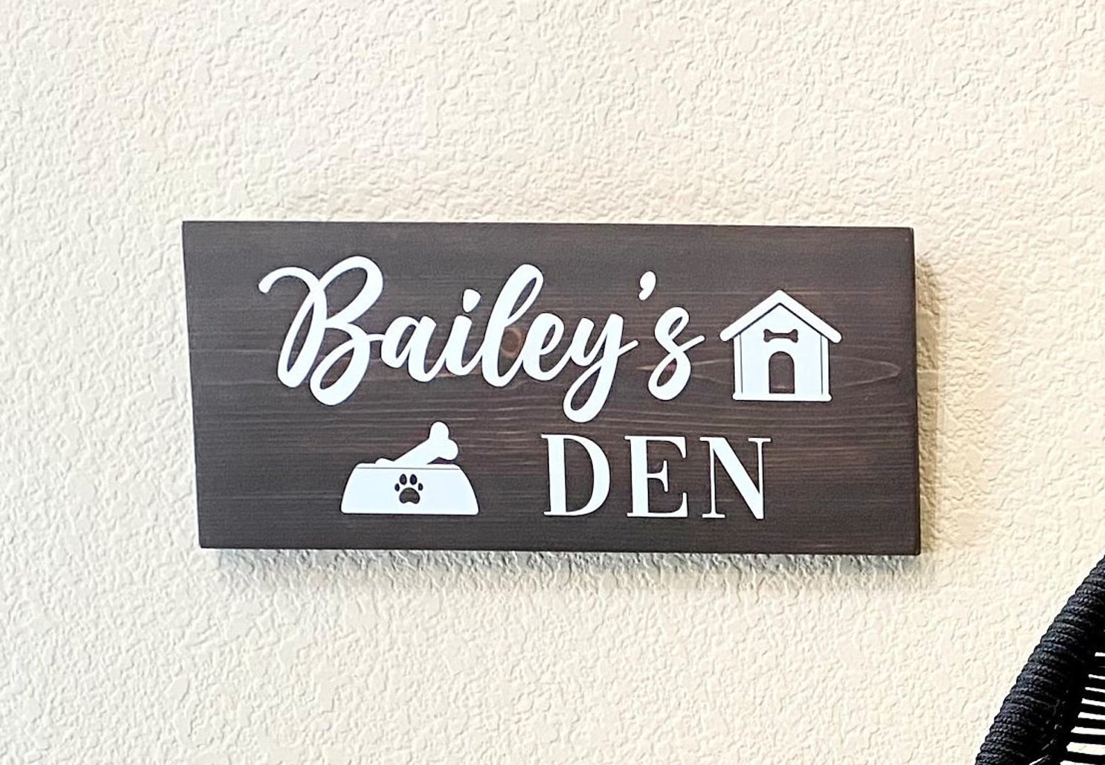 Letrero de perro personalizado signo de perro personalizado | Etsy