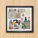 Sewing Room Cross Stitch Pattern Sewing Machine Cross Stitch Pattern ...