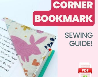Corner Bookmark Sewing Tutorial - Etsy