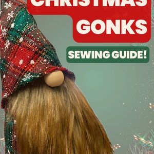 Christmas Gonk Digital Sewing Pattern Download - Etsy