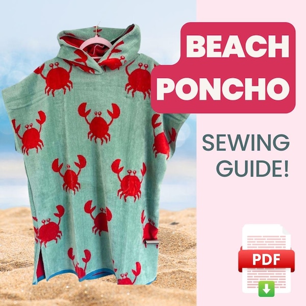 Beach Poncho - Etsy