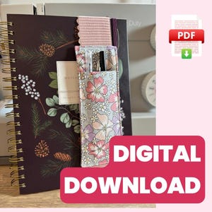 Fabric Pen Holder Sewing Pattern: Beginner-friendly Elasticated Guide ...