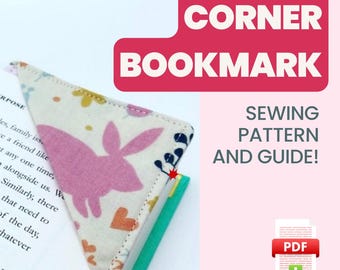 Corner Bookmark Sewing Tutorial - Etsy