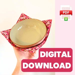 Bowl Cosy Sewing Pattern: Beginner-friendly Kitchen Tutorial (PDF ...