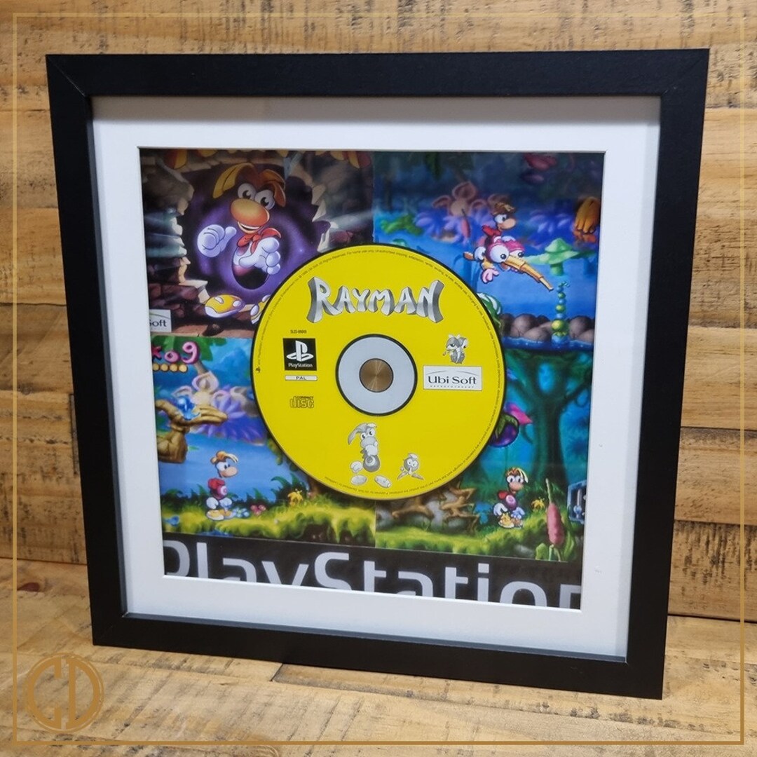 Rayman Playstation 1 Original Mounted Disc - Etsy